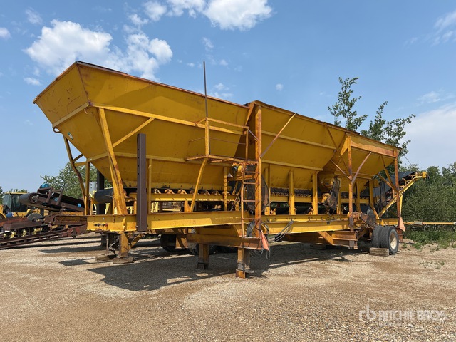 Custom Built 7 ft x 12 ft 3 bin Aggregate Feeder | Ritchie Bros ...