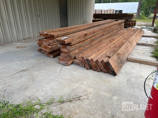 Surplus (62) 20’ x 14” x 3” Aged Reclaimed Heart Pine Lumber Boards in Fayetteville, North ...