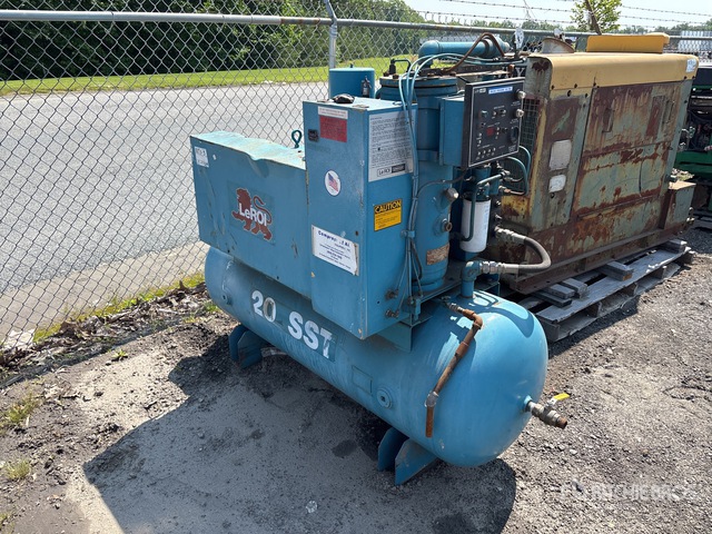 Leroi TM256TTDR7026GN Skid-Mounted Electric Air Compressor | Ritchie ...