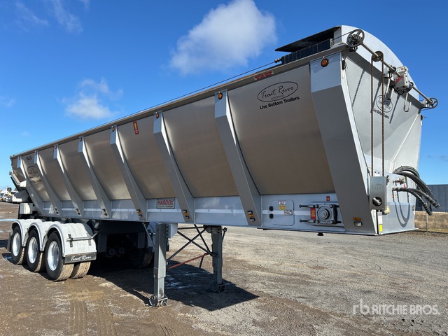 2020 AMS Trout River 9.7 m Tri/A Live Bottom Trailer | Ritchie Bros ...