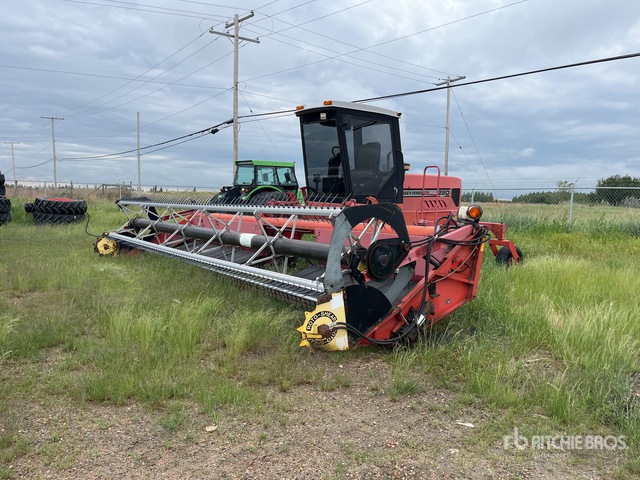 1997 Massey Ferguson 220 26 ft Swather Windrower (Inoperable) | Ritchie ...