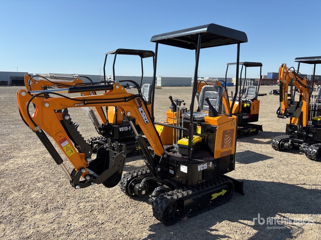 2025 VICSEC VC15-Y Mini Excavator (Unused) | Ritchie Bros. Auctioneers