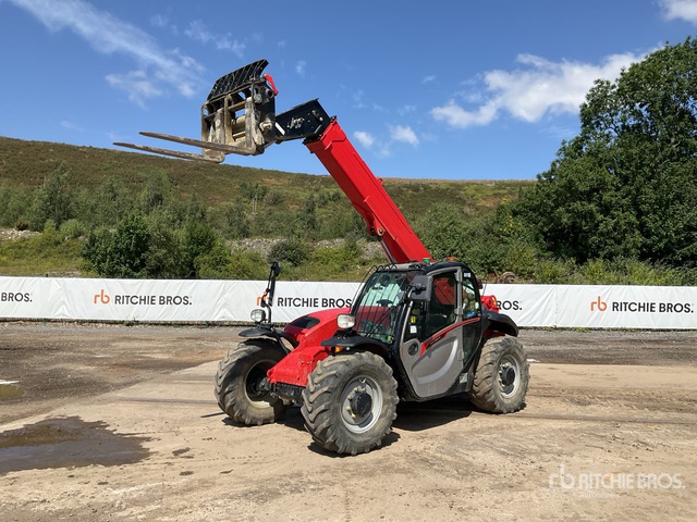 2022 Manitou MT730 Chariot élévateur télescopique | Ritchie Bros ...