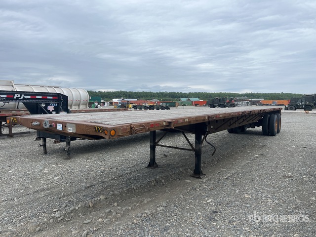 1981 Transcraft 45 ft T/A Flatbed Trailer | Ritchie Bros. Auctioneers