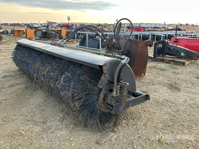 JRB 120 in Hydraulic Angle Broom Attachment - Fits Wheel Loader ...