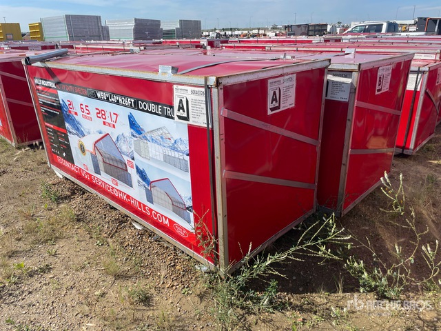 2025 HIlls Industrial 504026 50 ft x 40 ft x 26 ft Storage Building ...