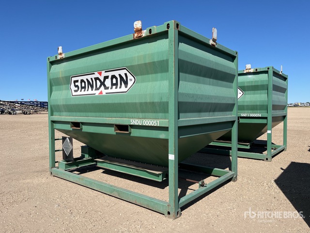Quantity of (2) 12 ft x 8 ft Sand Cans | Ritchie Bros. Auctioneers