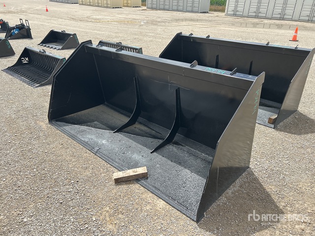 2025 Kit Containers QT-BFB-102 102 in Skid Steer Bucket (Unused ...