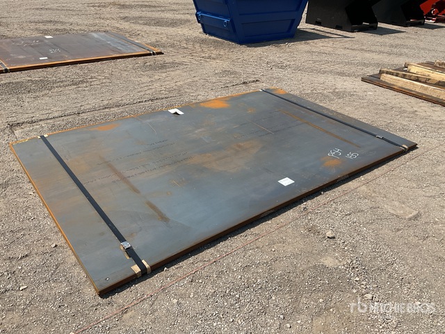 Quantity of (5) 2025 Kit Containers 72 in x 118 in (.6 in Thick) Steel ...