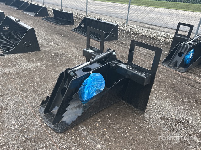 2025 Kit Containers QT-SG 25 in Spade Skid Steer Grapple (Unused ...