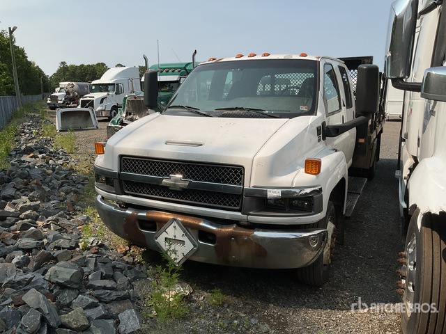 2007 Chevrolet C5500 4x2 Crew Cab Flatbed Truck (Inoperable) | Ritchie ...