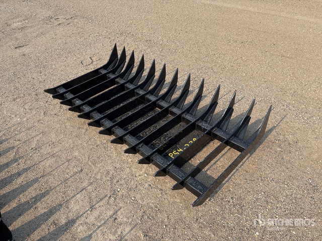 2025 Kit Containers QT-RR-70 72 in Skid Steer Landscape Rake (Unused ...