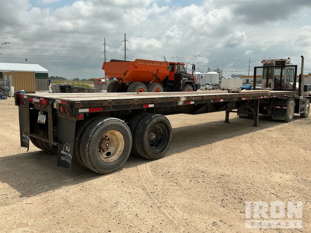 1987 Aztec 40 ft T/A Flatbed Trailer in Taylor, Texas, United States ...