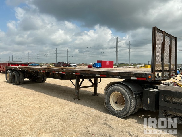 1987 Aztec 40 ft T/A Flatbed Trailer in Taylor, Texas, United States ...