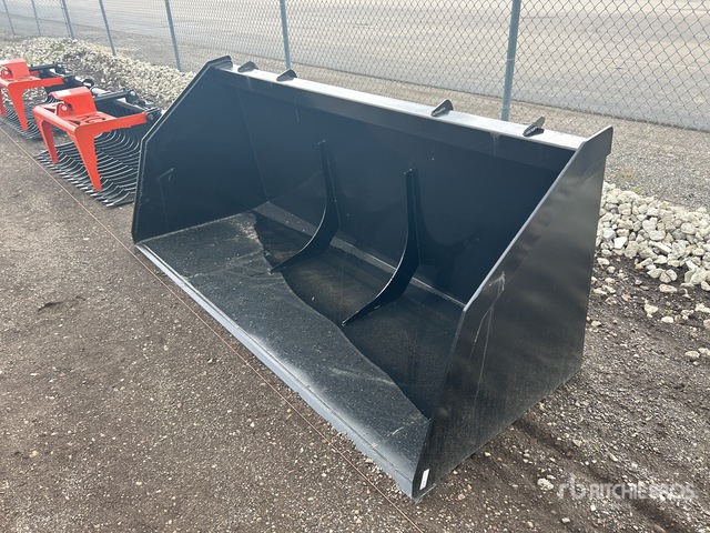 2025 Kit Containers QT-BFB-102 102 in Snow Skid Steer Bucket (Unused ...