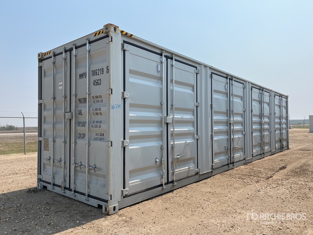 2025 40 ft High Cube Multi-Door Storage Container | Ritchie Bros ...