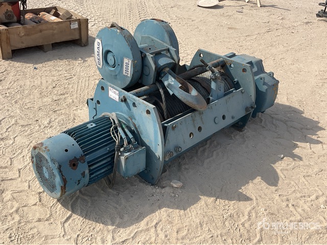 Demag 20 ton Eletric Winch Assembly For Pont-portique | Ritchie Bros ...