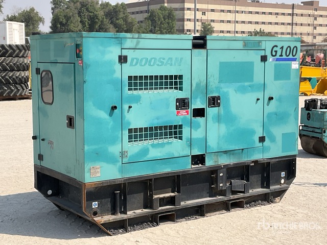 2013 Doosan G100-SIIIA 100 kVA Skid-Mounted Generator Set | Ritchie ...