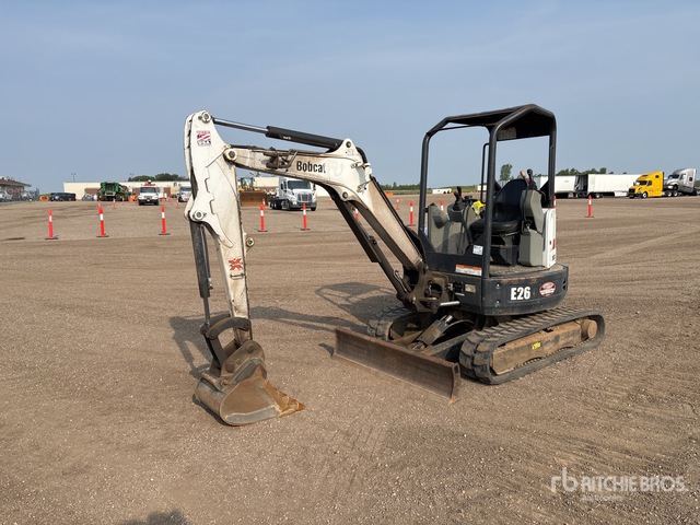 2017 Bobcat E26 Mini Excavator | Ritchie Bros. Auctioneers