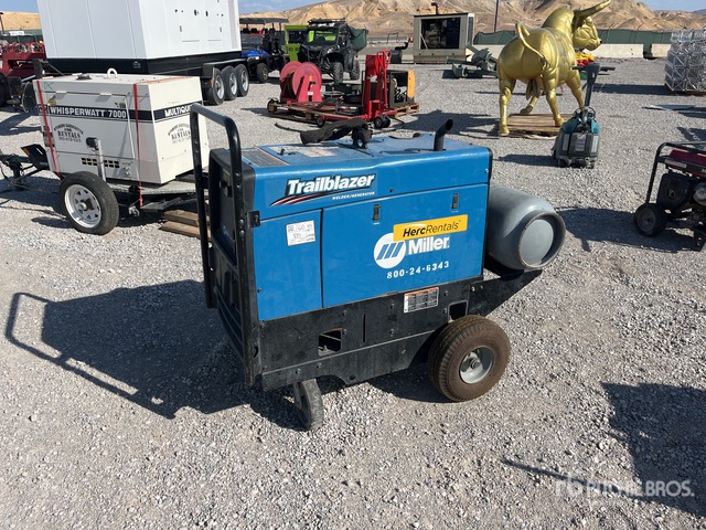 2019 Miller Trail Blazer 325L 325 A Multi-Process Engine Driven Welder ...