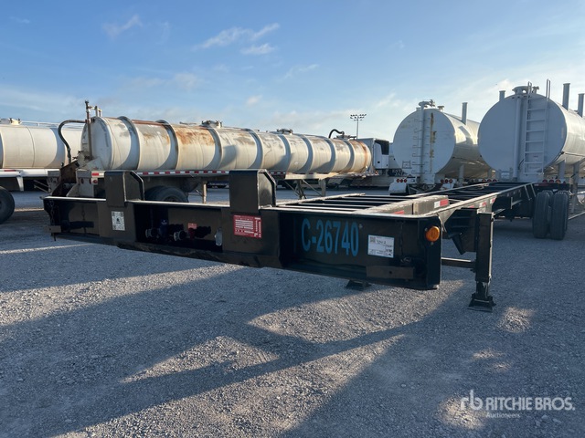 2023 DeLucio 40 ft T/A Retractable Container Trailer | Ritchie Bros ...