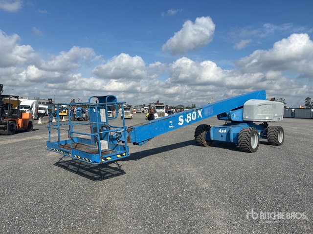 2014 Genie S-80X 4WD Diesel Telescopic Boom Lift | Ritchie Bros ...