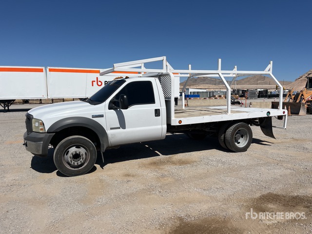 2005 Ford F-550 4x2 Flatbed Truck | Ritchie Bros. Auctioneers
