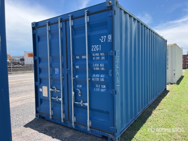 20 ft Standard Hunting Cabin Storage Container | Ritchie Bros. Auctioneers