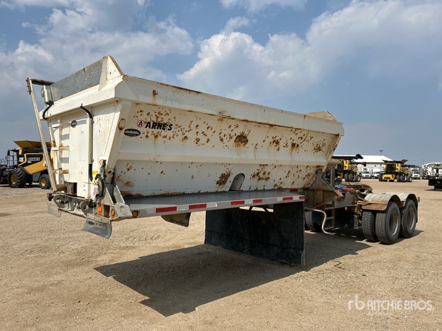 2014 Arne's 15 ft T/A Super B-Train Lead Side Dump Trailer | Ritchie ...