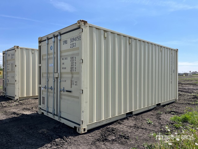 2024 20 ft Standard Double Door Storage Container | Ritchie Bros ...