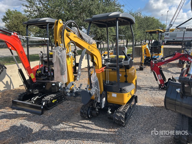 2025 CFG QK18R Mini Excavator (Unused) | Ritchie Bros. Auctioneers