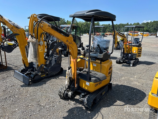 2025 CFG QK18R Mini Excavator (Unused) | Ritchie Bros. Auctioneers