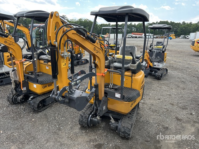 2025 CFG QK18R Mini Excavator (Unused) | Ritchie Bros. Auctioneers