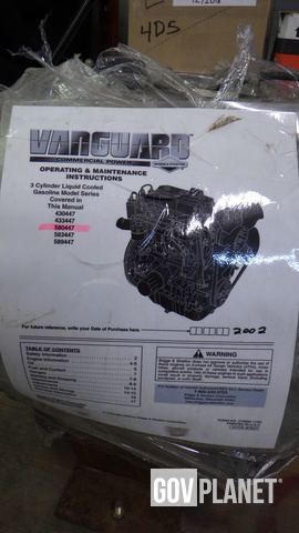 Vanguard 3 Cylinder Gas Engine Model 580447 in Edmonton, Alberta ...
