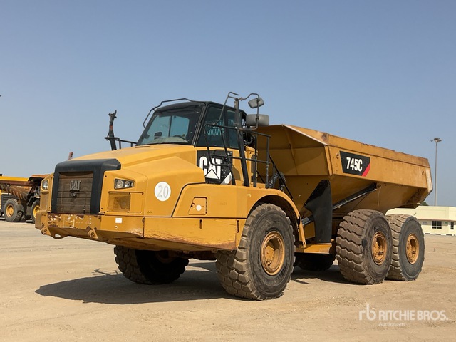 2015 Cat 745C Articulated Dump Truck | Ritchie Bros. Auctioneers