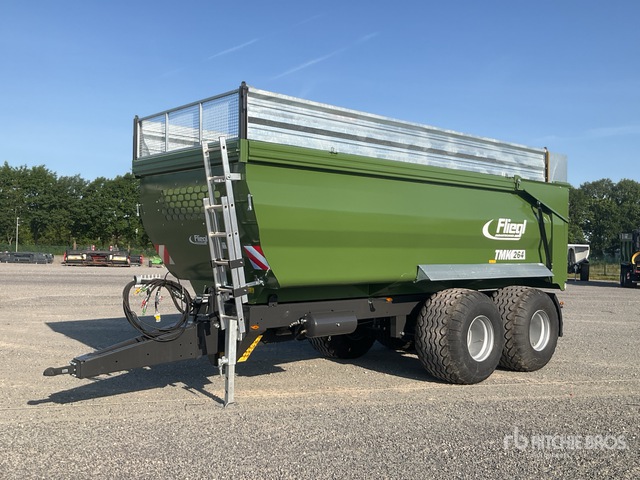 2023 Fliegl TMK 264 FOX T/A Remorque à benne basculante arrière (Unused ...