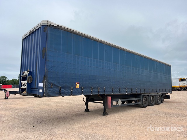 2005 Krone SDP27 Tri/A Remorque A Rideaux Coulissants 3 Essieux Curtain ...