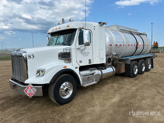 2014 Freightliner Coronado 122SD 21955 L 8x6 Sleeper Tanker Truck ...