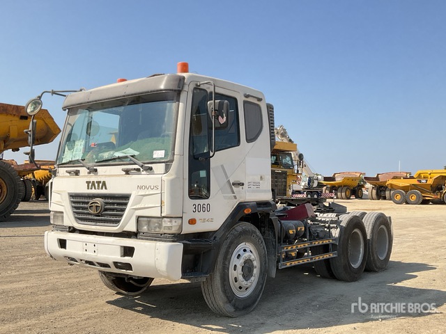 2008 TATA DAEWOO Novus 7542 V3TVF 6x4 T/A Sleeper Truck Tractor ...
