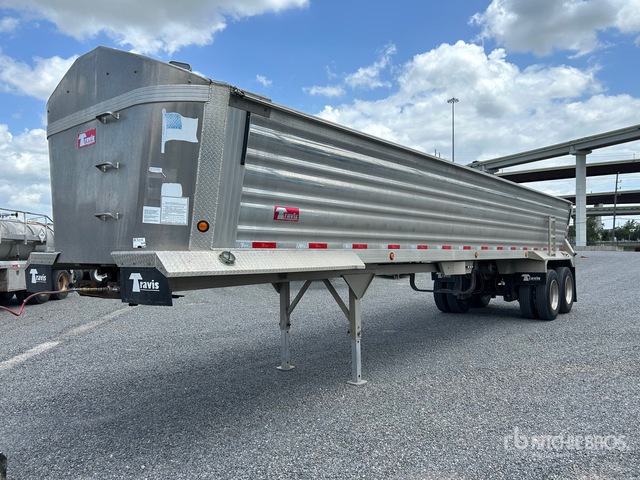 2022 Travis S/102 Wedge 37 ft T/A Quarter Frame Wave Wedge End Dump ...
