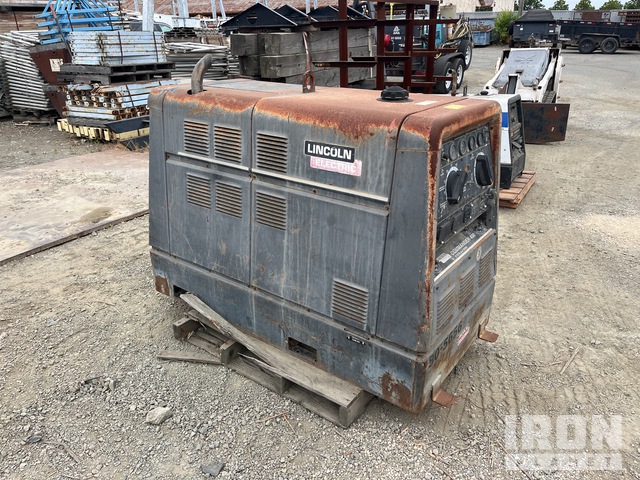Lincoln Commander 400 400 A Skid-Mounted Multi-Process Engine Driven ...