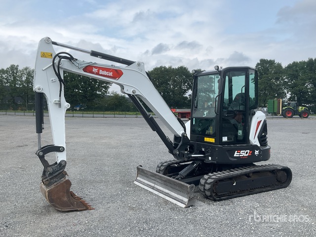 2023 Bobcat E50Z Long Arm Mini Excavator | Ritchie Bros. Auctioneers