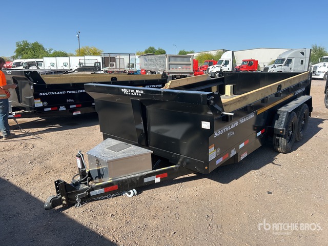 2026 Southland SL714-14K 14 ft T/A Dump Utility Trailer | Ritchie Bros ...