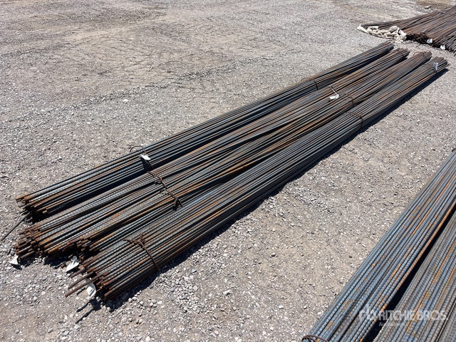 Quantity of (4) 20ft Bundles Of DA-615 G60 1/2in Rebar | Ritchie Bros ...