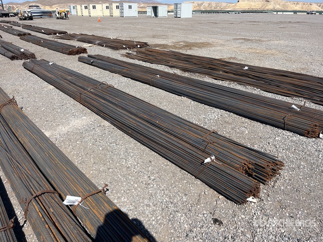 Quantity of (3) 20ft Bundles Of DA-615 G60 1/2in Rebar | Ritchie Bros ...