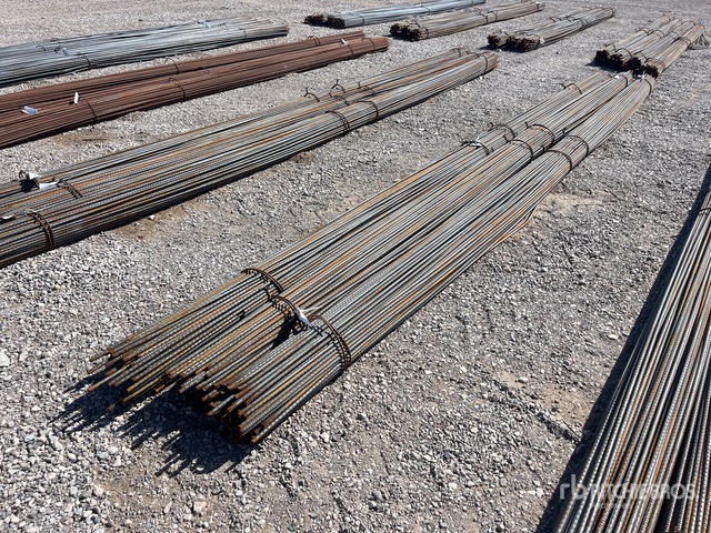 Quantity of (3) 20ft Bundles Of DA-615 G60 1/2in Rebar | Ritchie Bros ...