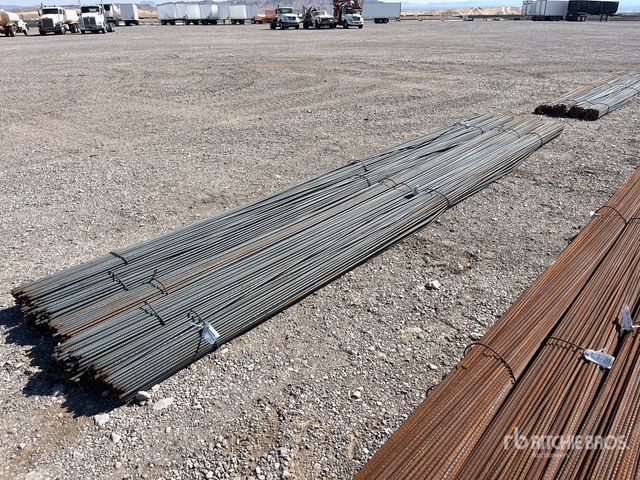 Quantity of (5) 20ft Bundles Of DA-615 G60 1/2in Rebar | Ritchie Bros ...