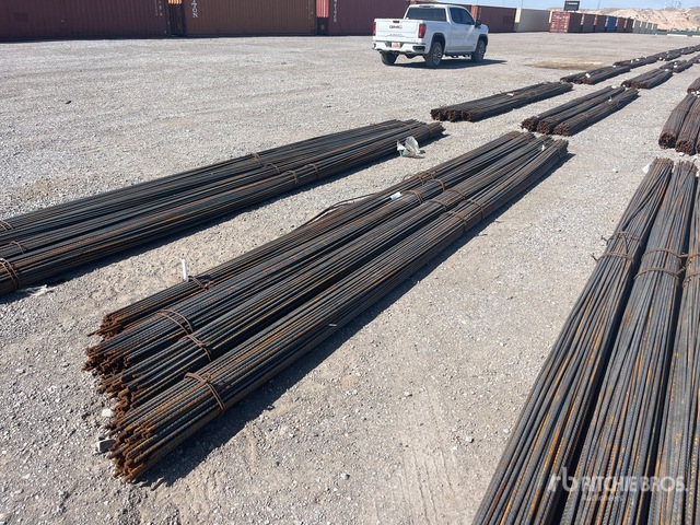 Quantity of (4) 20ft Bundles Of DA-615 G60 1/2in Rebar | Ritchie Bros ...