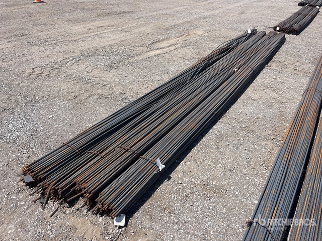 Quantity of (4) 20ft Bundles Of DA-615 G60 1/2in Rebar | Ritchie Bros ...