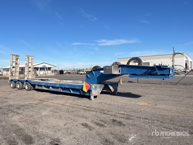 1994 Drake 3 Rows of 8 Hydraulic Widening Swingwing Remorque Surbaissée ...